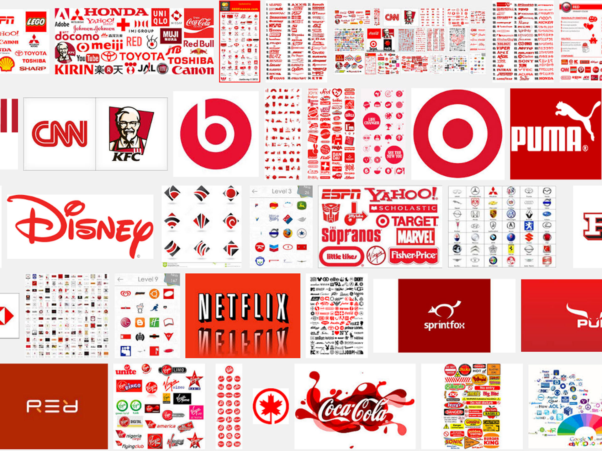 34 logo màu đỏ cực nổi bật thích hợp cho mọi doanh nghiệp